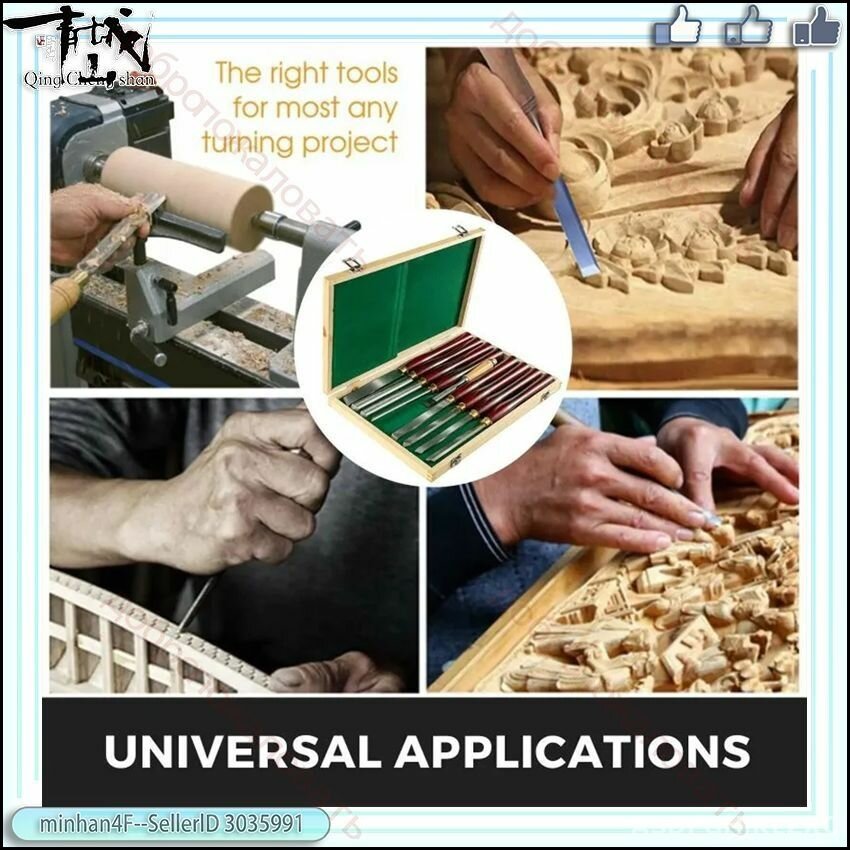 Набор премиум стамесок для резьбы