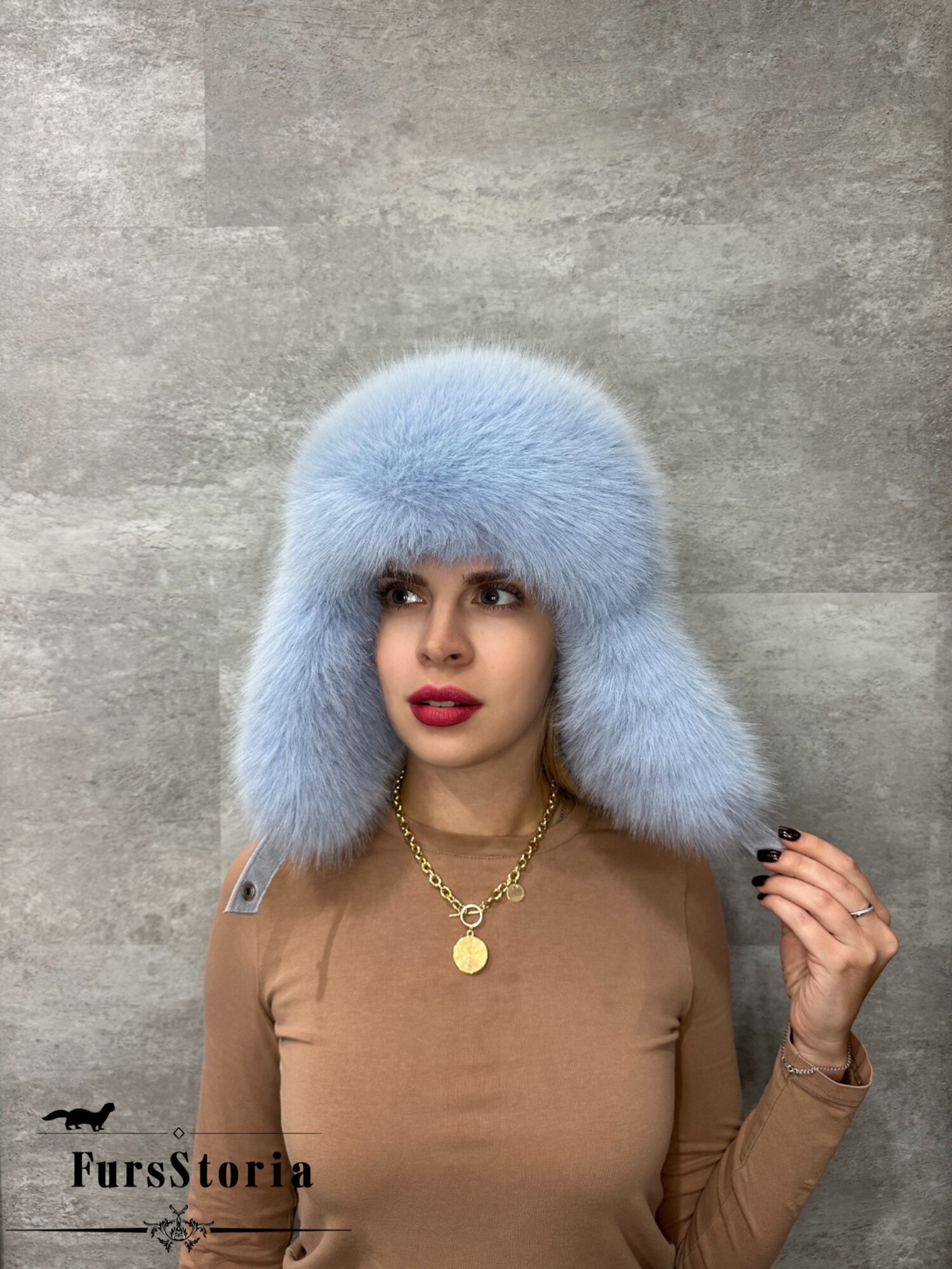 Шапка-ушанка ЗИМУШКА для женщин