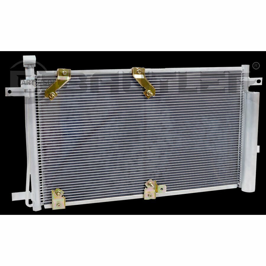 Радиатор кондиционера с ресивером ВАЗ 2170-2172 PRIORA, аналог Panasonic (2007-) от официального дистрибьютора, BAUTLER, артикул BTL0070ACR