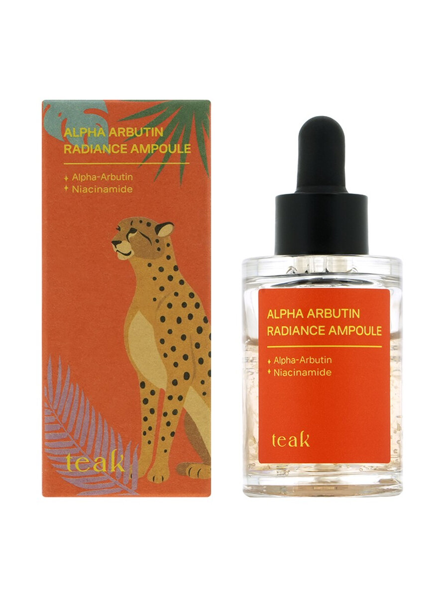 Сыворотка для лица TEAK ALFA ARBUTIN для сияния кожи с альфа-арбутином 30 мл