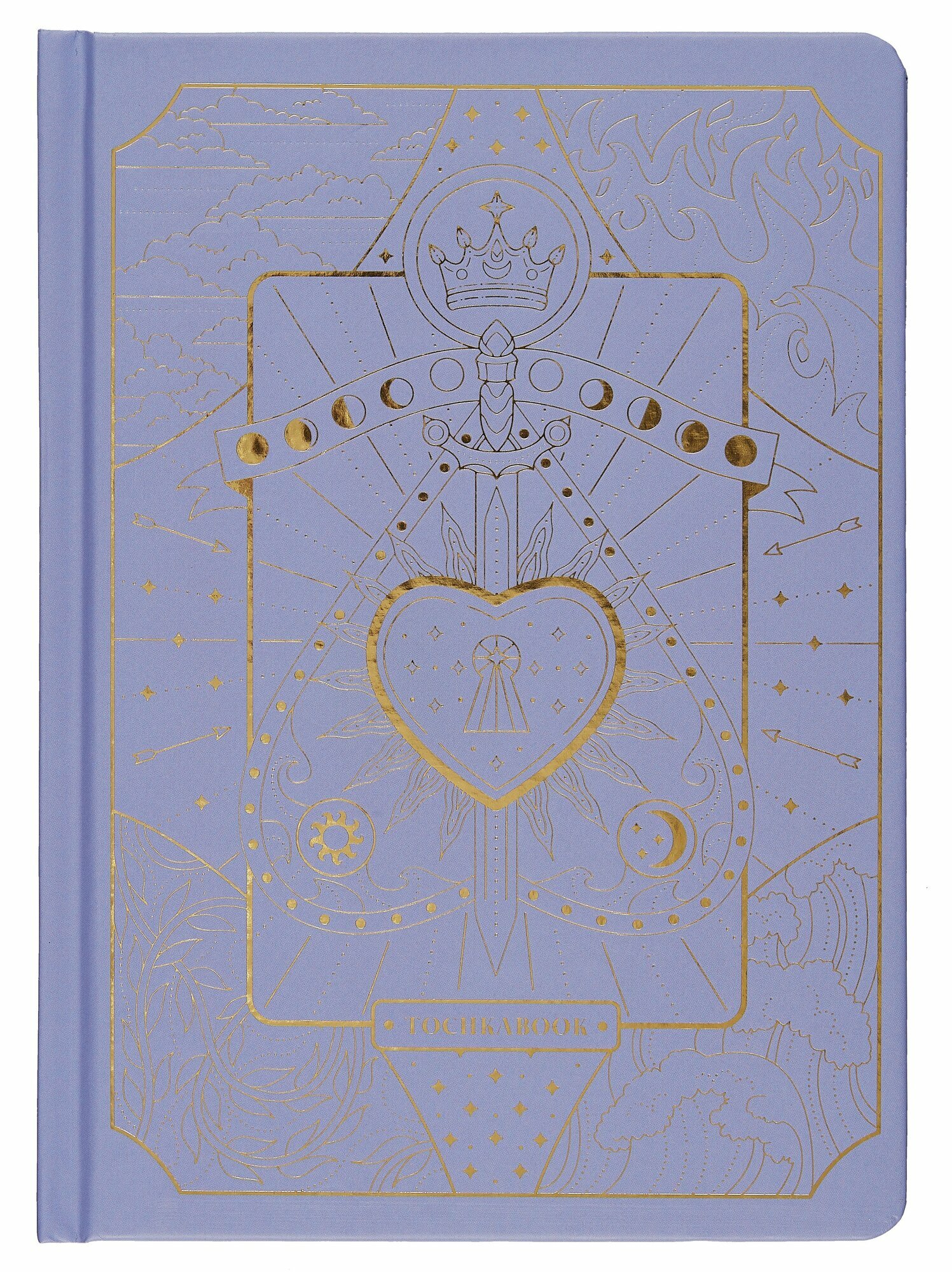 Книга для записей А5 64л тчк. "Magic. Фиолетовый"