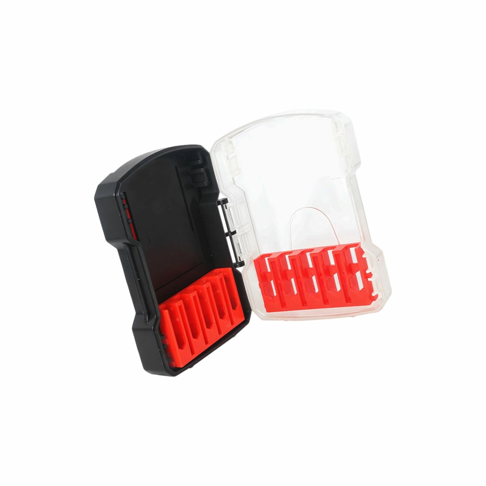 Кейс для сверл с съемными вставками быстрого доступа