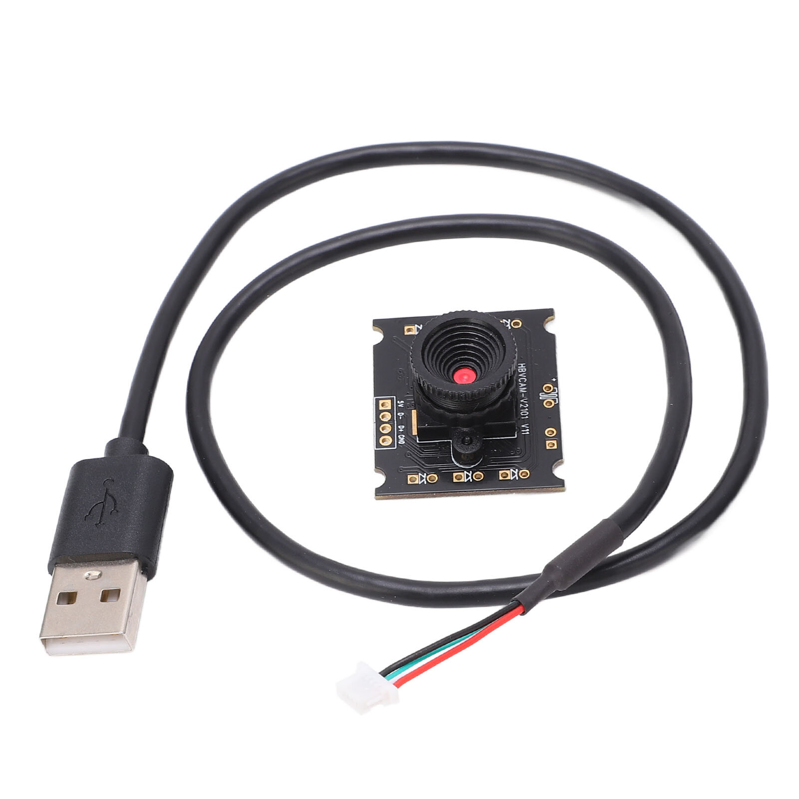 Модуль камеры 0,3-мегапиксельный привод, без искажений USB, без искажений, веб-камера с кабелем