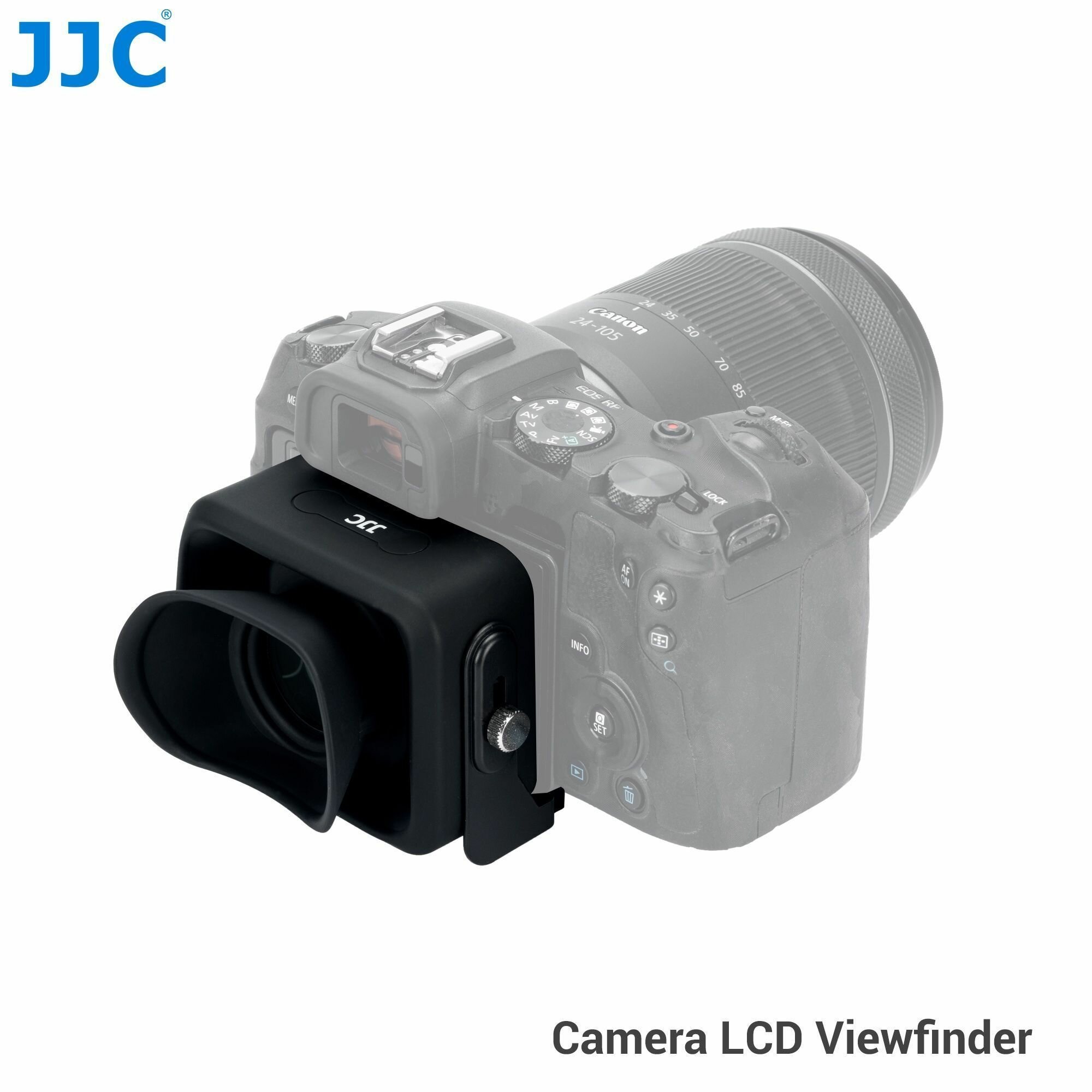 JJC универсальная камера жк видоискатель наглазник 3x увеличенный вид для Sony fx30 fx3 a7cii a7c2