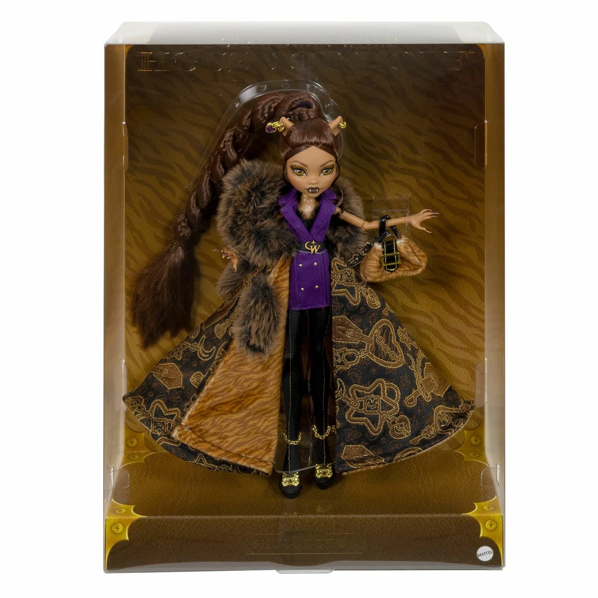Коллекционная кукла Monster High Clawdeen Wolf Skullector 2025 - эксклюзивный набор House of Wolf