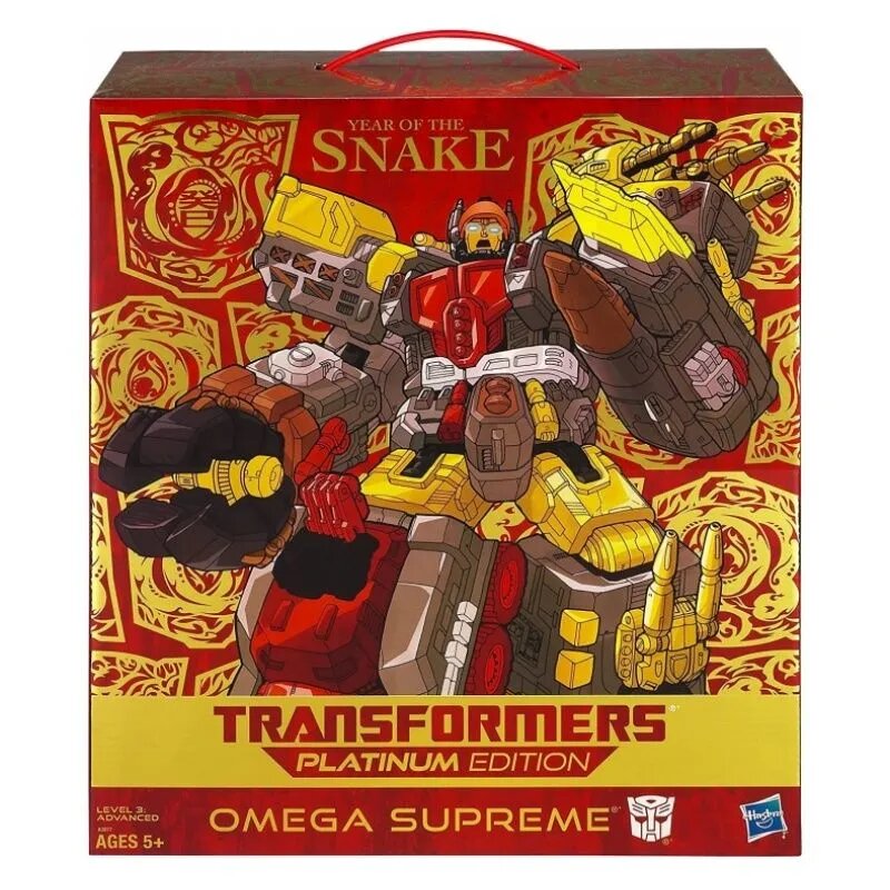 Трансформеры игрушки Hasbro Omega Supreme Year of the Snake Edition Transformers Platinum Edition