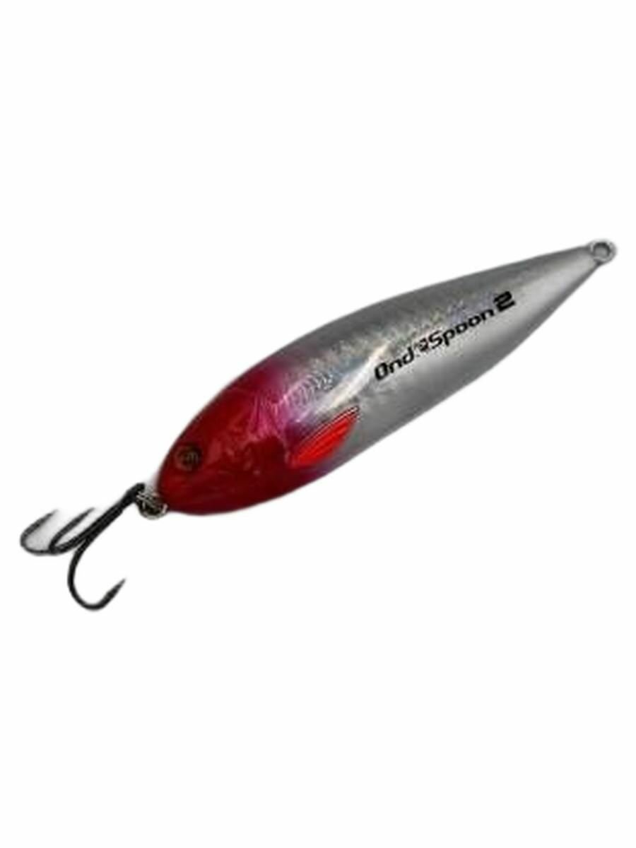 Блесна Ondespoon 2, размер 90 мм, вес 18 г тонущая приманка с шумовым эффектом, предназначенная для ловли щуки, окуня и судака. Это универсальная спиннинговая приманка.