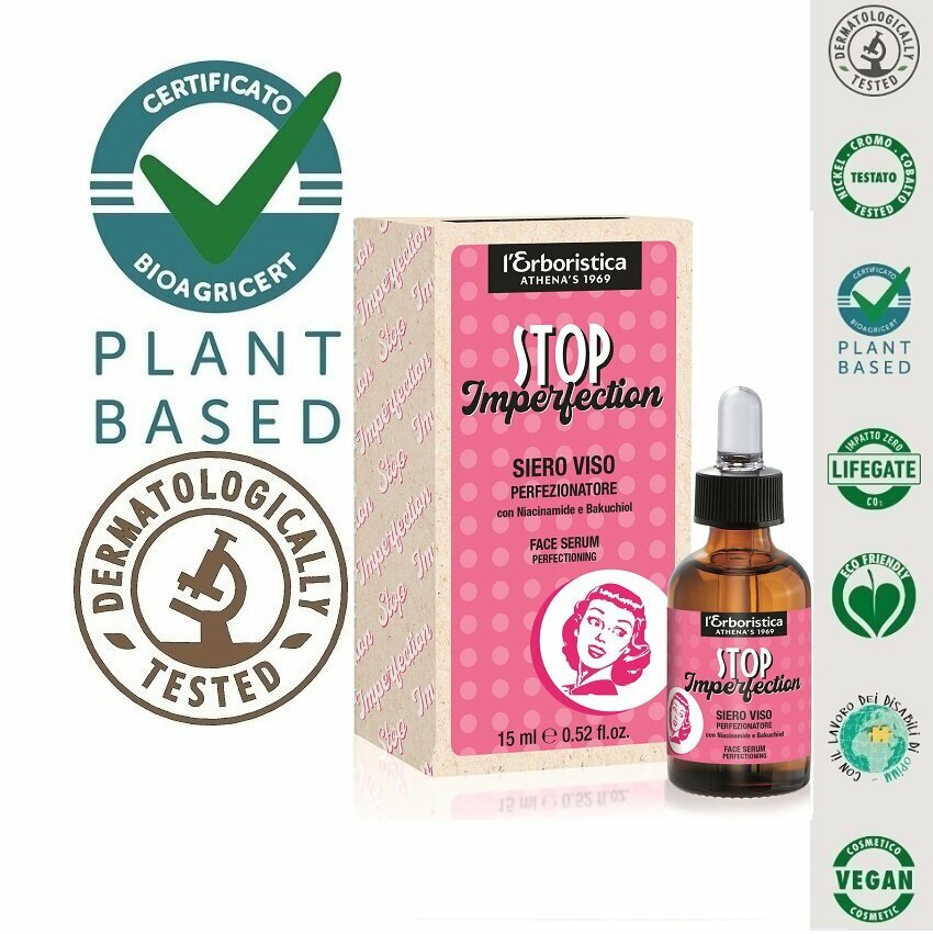 Натуральная Сыворотка для лица "Остановить несовершенство"