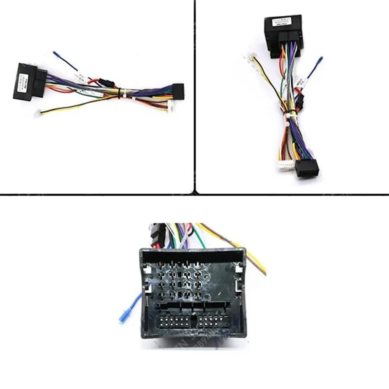 QSZN для Volkswagen VW Touareg 2011-2017 Android автомобильный радиоприемник Canbus Box декодер жгут проводов адаптер питания, Only Cable