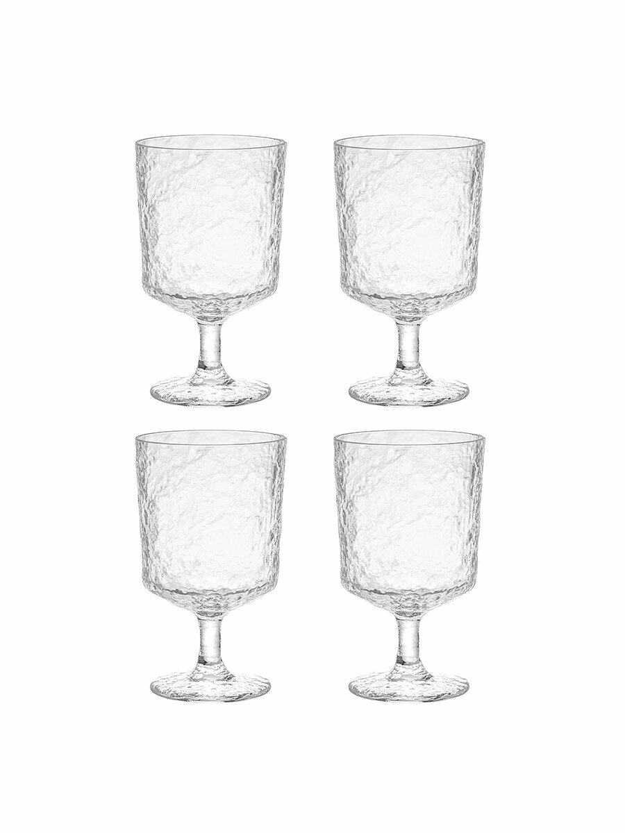 Бокалы из акрила Arctic для вина 280 мл прозрачный набор 4 шт Liberty Jones