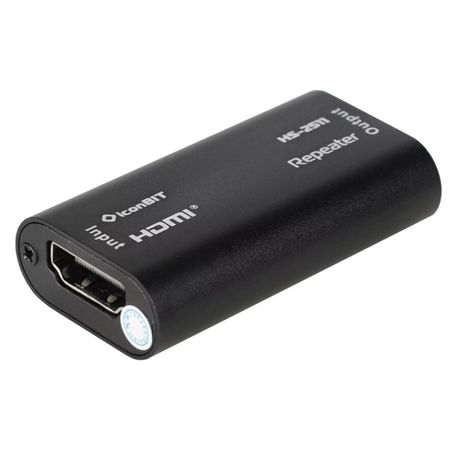 Повторитель-усилитель сигнала HDMI iconBIT [HS-2511] поддержка 4К30, до 40 метров