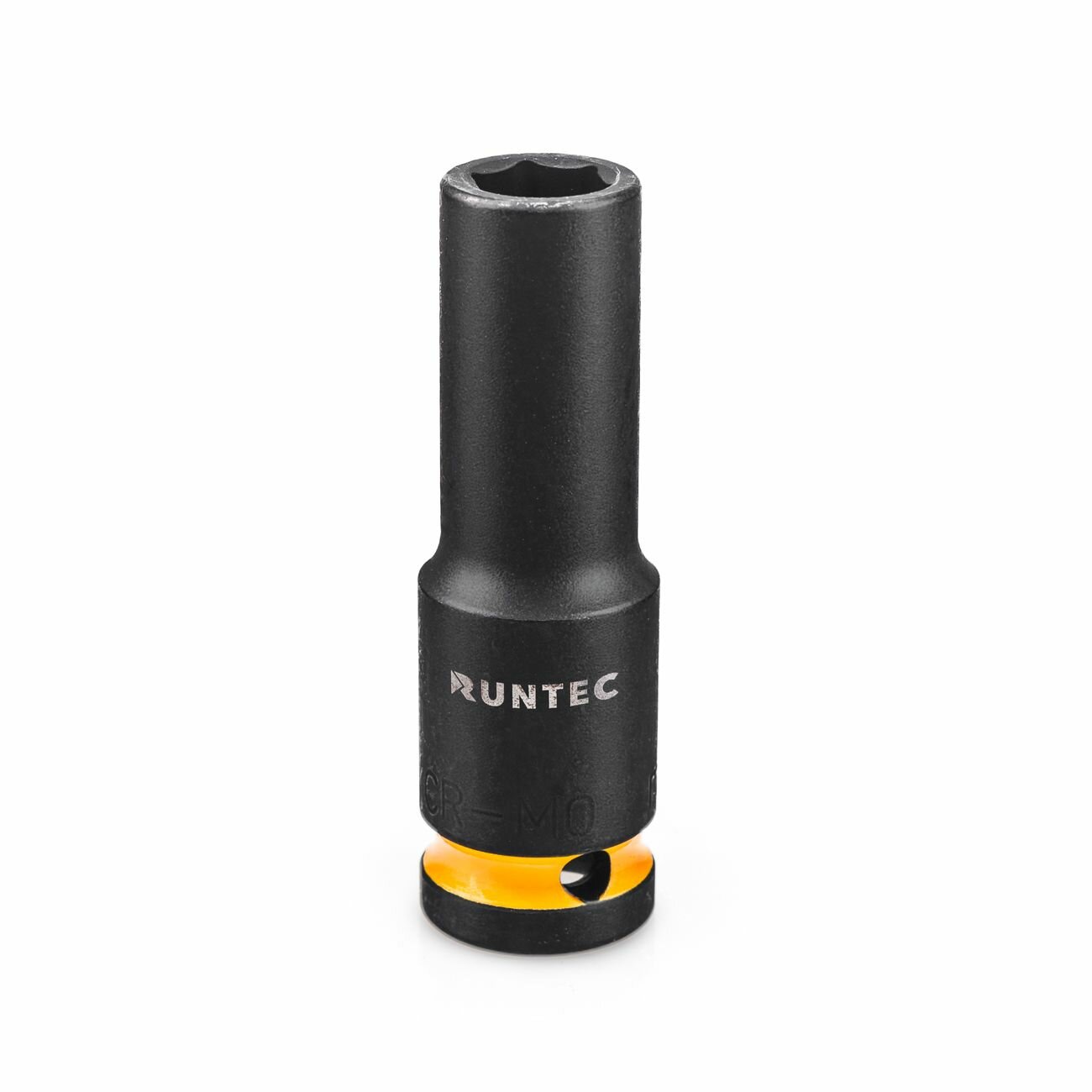 Головка торцевая ударная глубокая CrMo, 6PT, 1/2", 12 мм RUNTEC RT-I12S12L