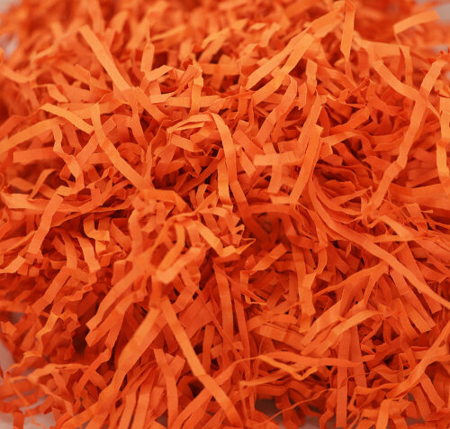 Бумажный наполнитель текстурированный - пряная тыква 4мм, 100 грамм