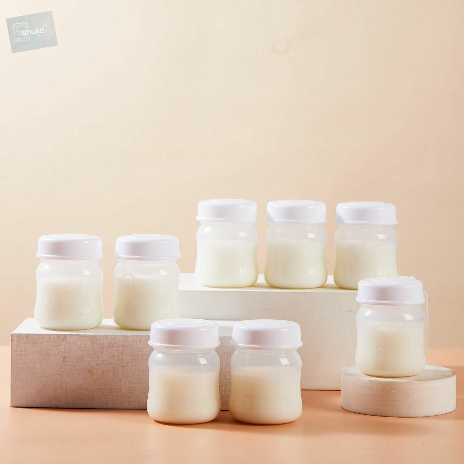 Набор бутылочек для сбора и хранения для молока, контейнеры для грудного молока 8 шт. по 90 мл.