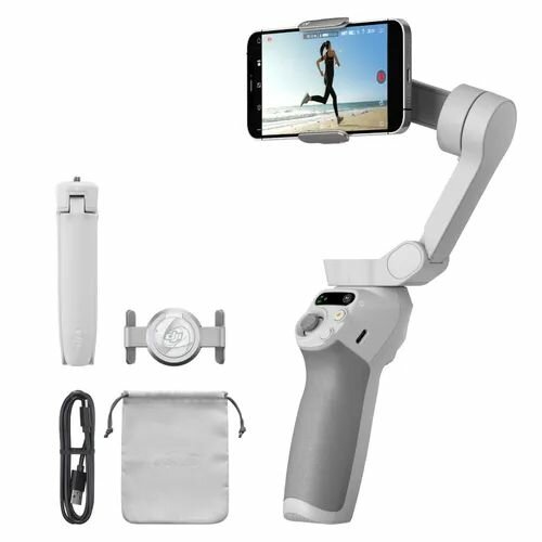 DJI Osmo Mobile SE, 3-осевой подвес для мобильного телефона, портативный и складной, стабилизатор подвеса для iPhone, Andriod, ShotGuides и ActiveTrack 6.0
