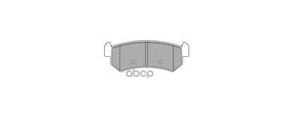 Колодки тормозные задние CHEVROLET Lacetti 05-12, Aveo 05-12, Lanos 05-18 FREMAX арт. FBP1628