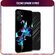 Чехол на Tecno Spark 9 Pro / Техно Спарк 9 Про с принтом "Синий цветок на черном...