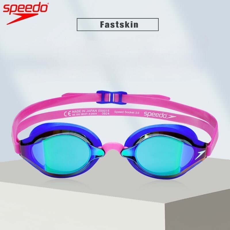2025 FASTSKIN SOCKET 2 Новые очки для плавания Speedo, Розовый