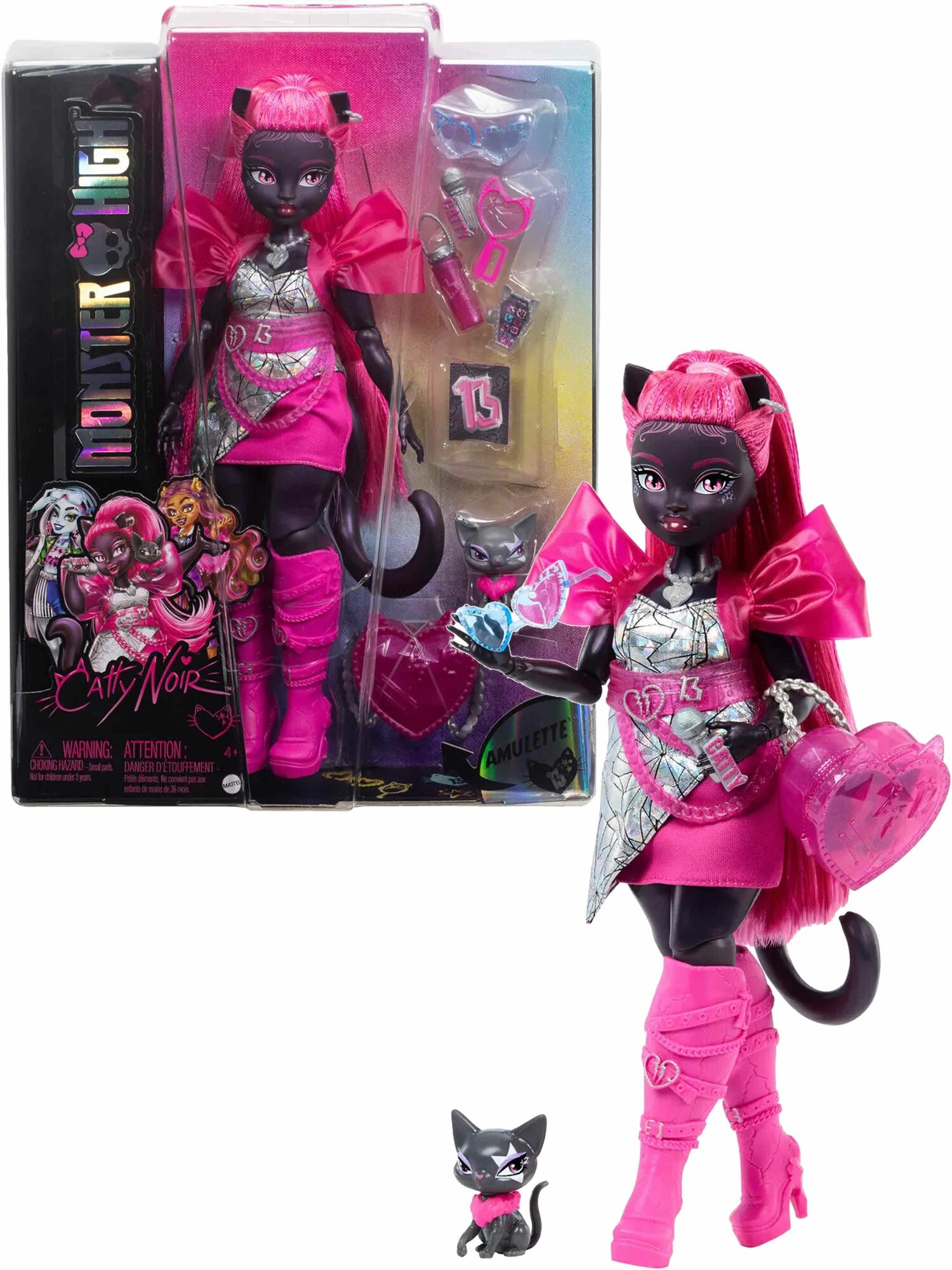 Кукла Кэтти Нуар из школы Монстров