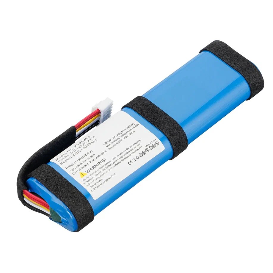 Аккумулятор для колонки JBL Xtreme 3, (GSP-2S2P-XT3A), 6800mAh, 7.4V