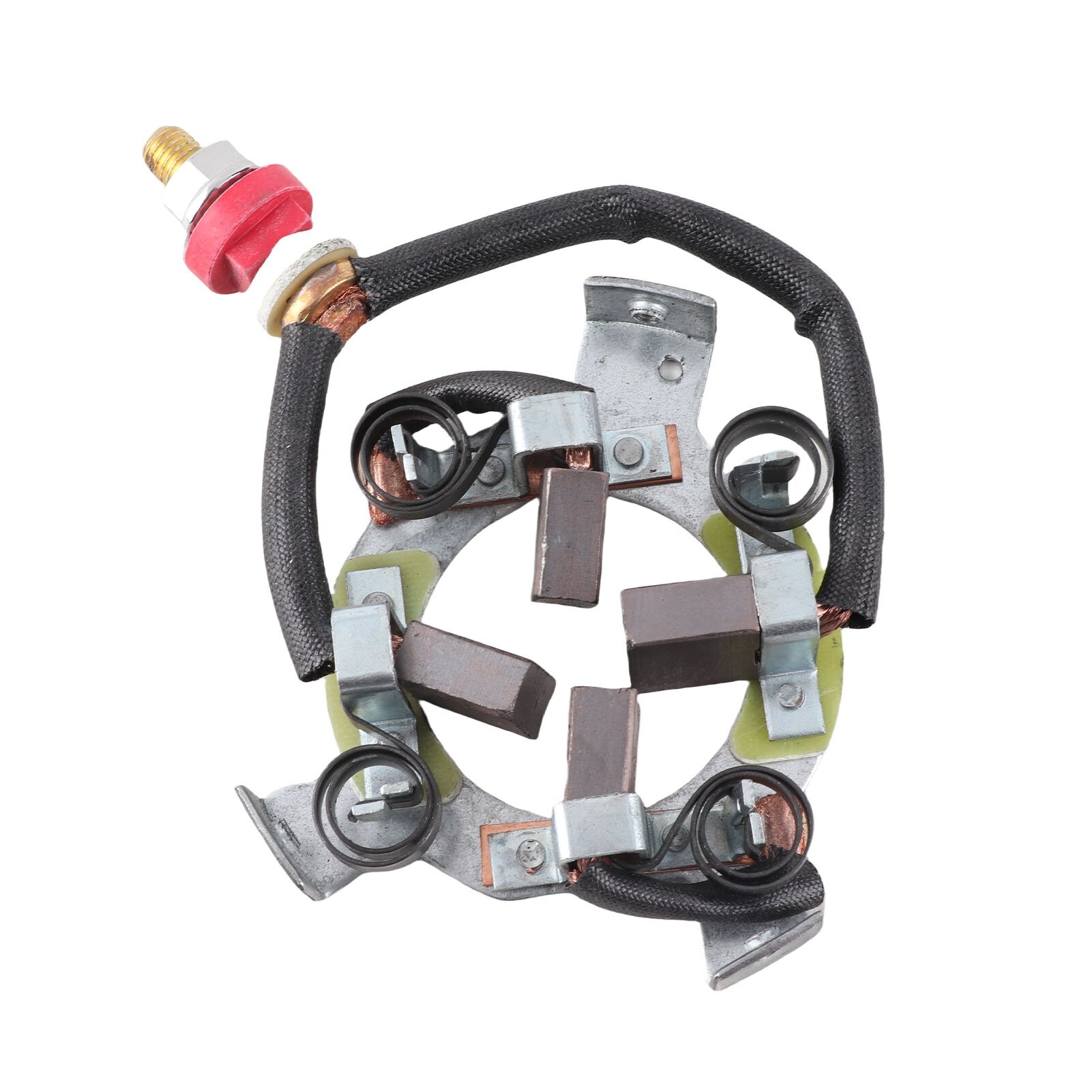 Комплект Угольных Щеток Двигателя для Ремонта Держателя Стартера с Центральным Отверстием 45 мм для Лебедки Квадроцикла 8000‑20000lb 4X4