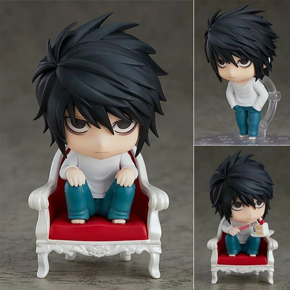 Фигурка Тетрадь смерти Эл Лоулайт / Death Note L Lawliet Подарки для болельщиков (10 см) 1200