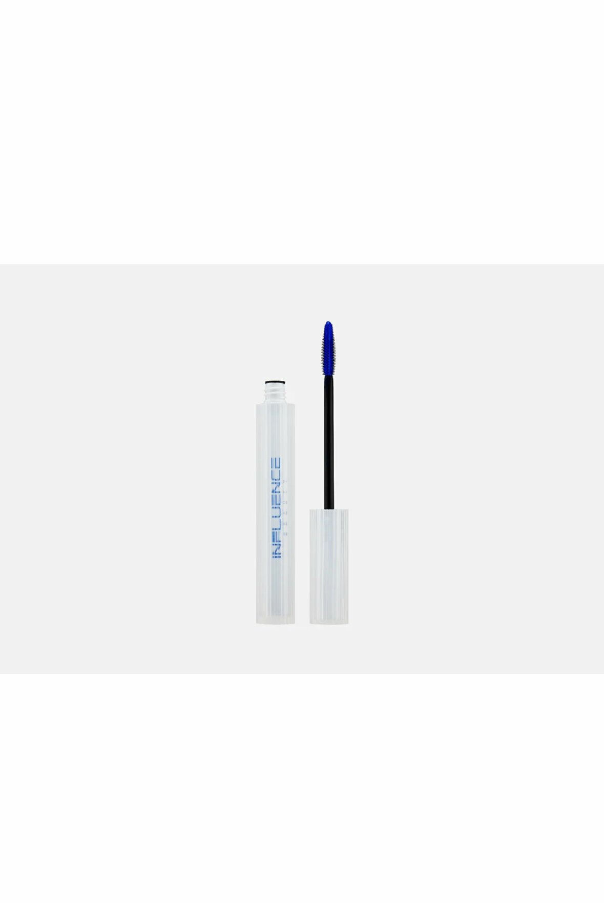 Тушь Influence Beauty Chromophora Electra Blue,01 удлинение и объем, на силиконовой основе