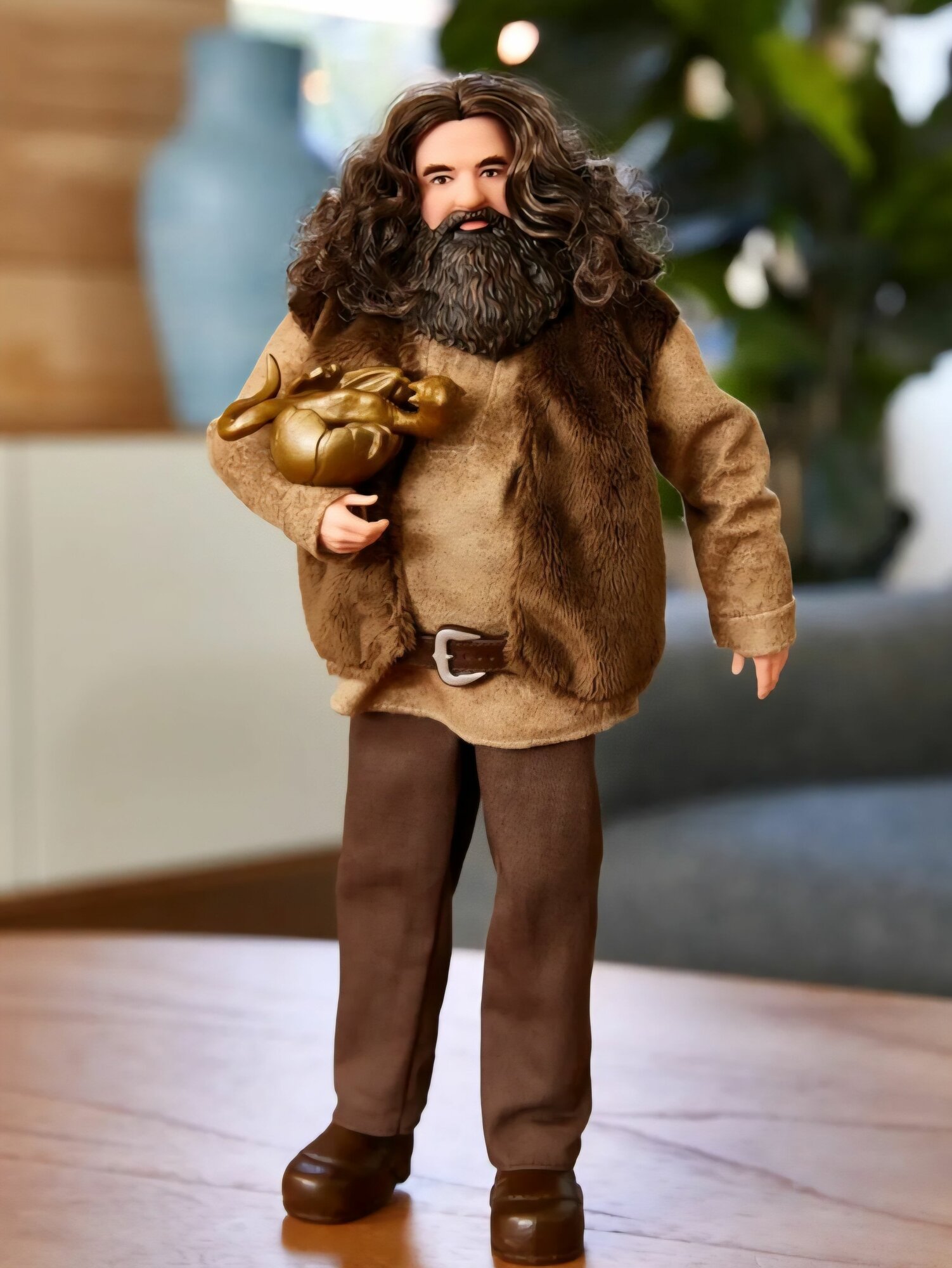 Кукла Mattel Harry Potter , Фигурка Гарри Поттера Хогварст , Рубеус Хагрид GKT94