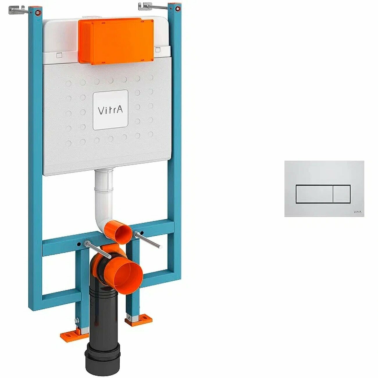Инсталляция для подвесного унитаза Core 738-5800-01 комплект с клавишей Root S 740-2380