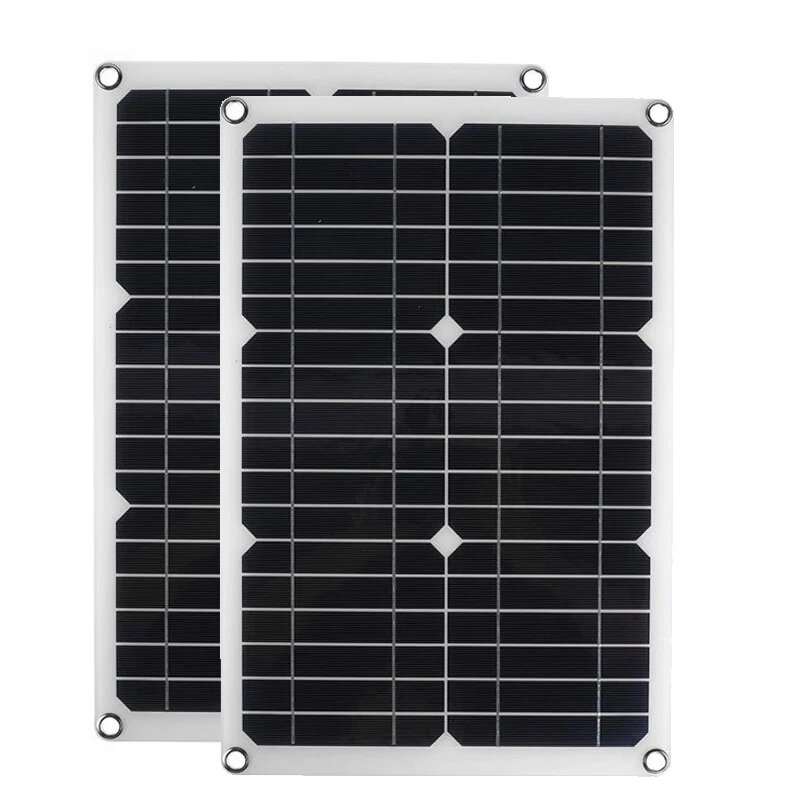 Портативная Солнечная Панель Мощностью 500 Вт, Водостойкая, С USB 18 В/12 В И Зарядным 2PS 500W