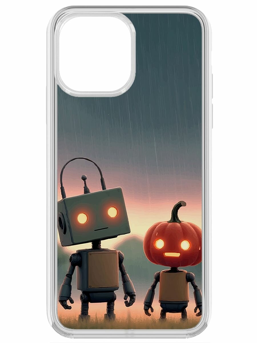 Чехол-накладка Krutoff Clear Case Кенты для iPhone 13 Pro Max