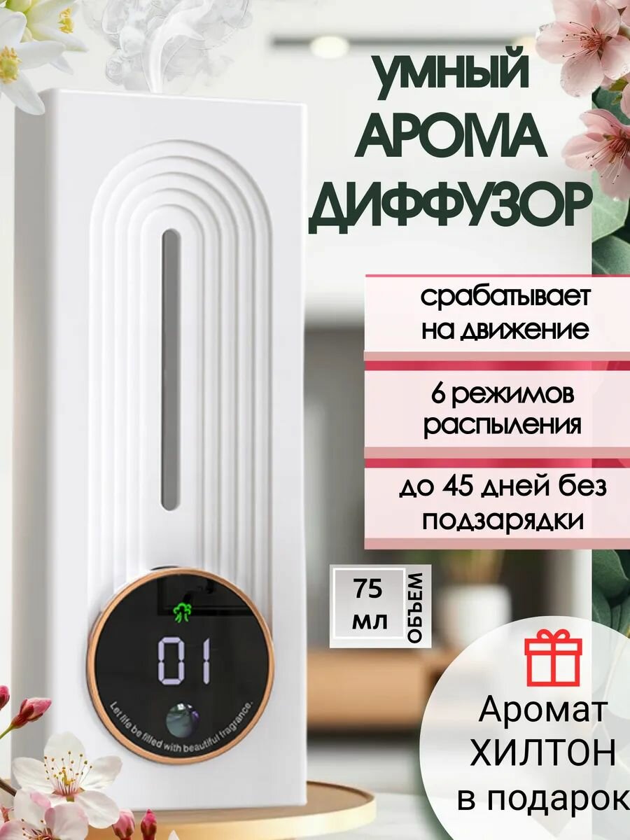 Умный аромадиффузор электронный для дома