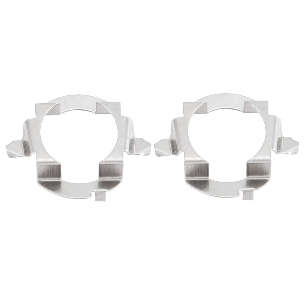 Адаптер-держатель для светодиодных автомобильных ламп H7, 2 шт, совместимы с автомобилями Ford и BMW.