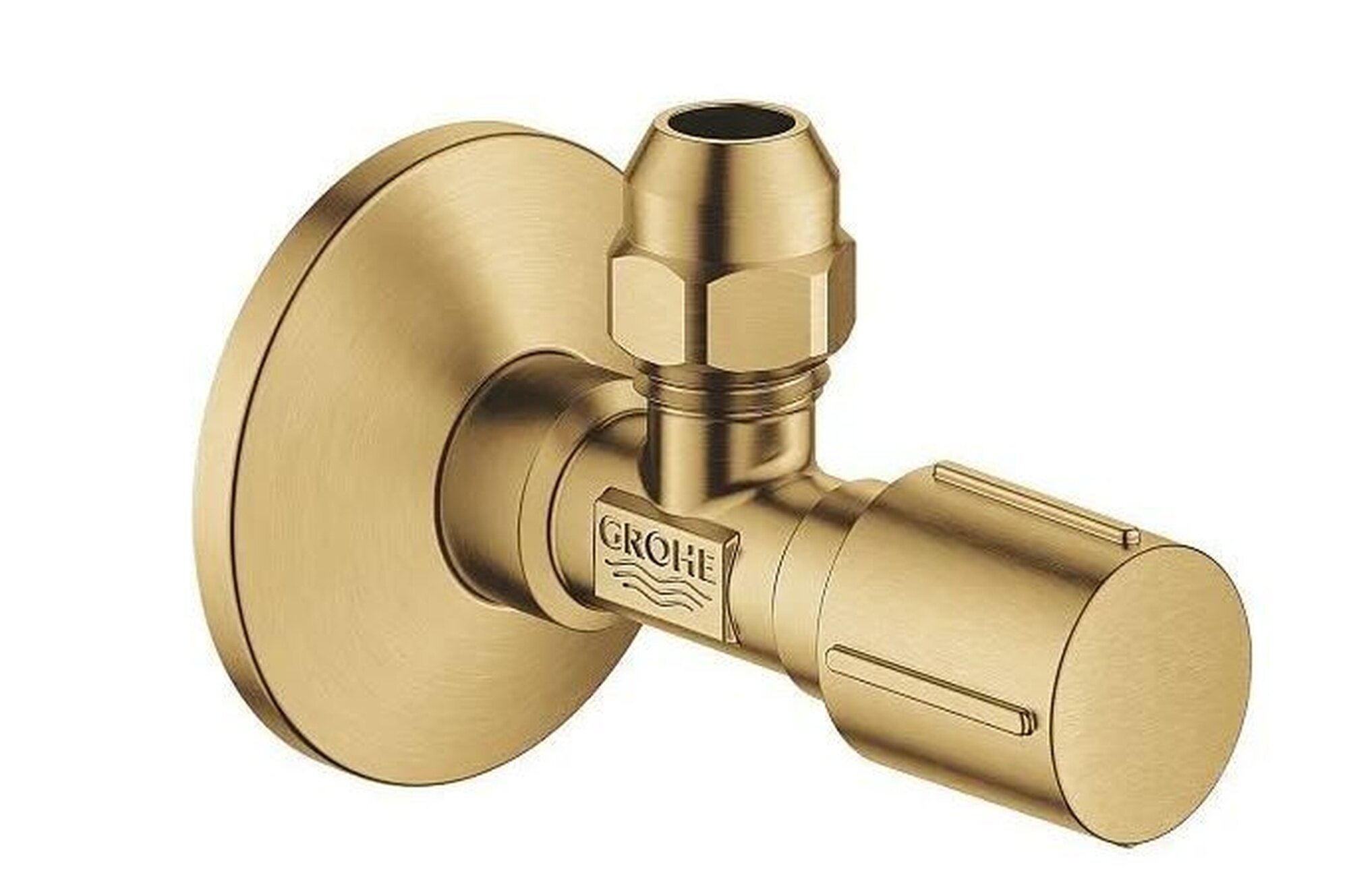 Угловой вентиль Grohe 22037GN0, хромированная поверхность, современный стиль, 1/2", Германия