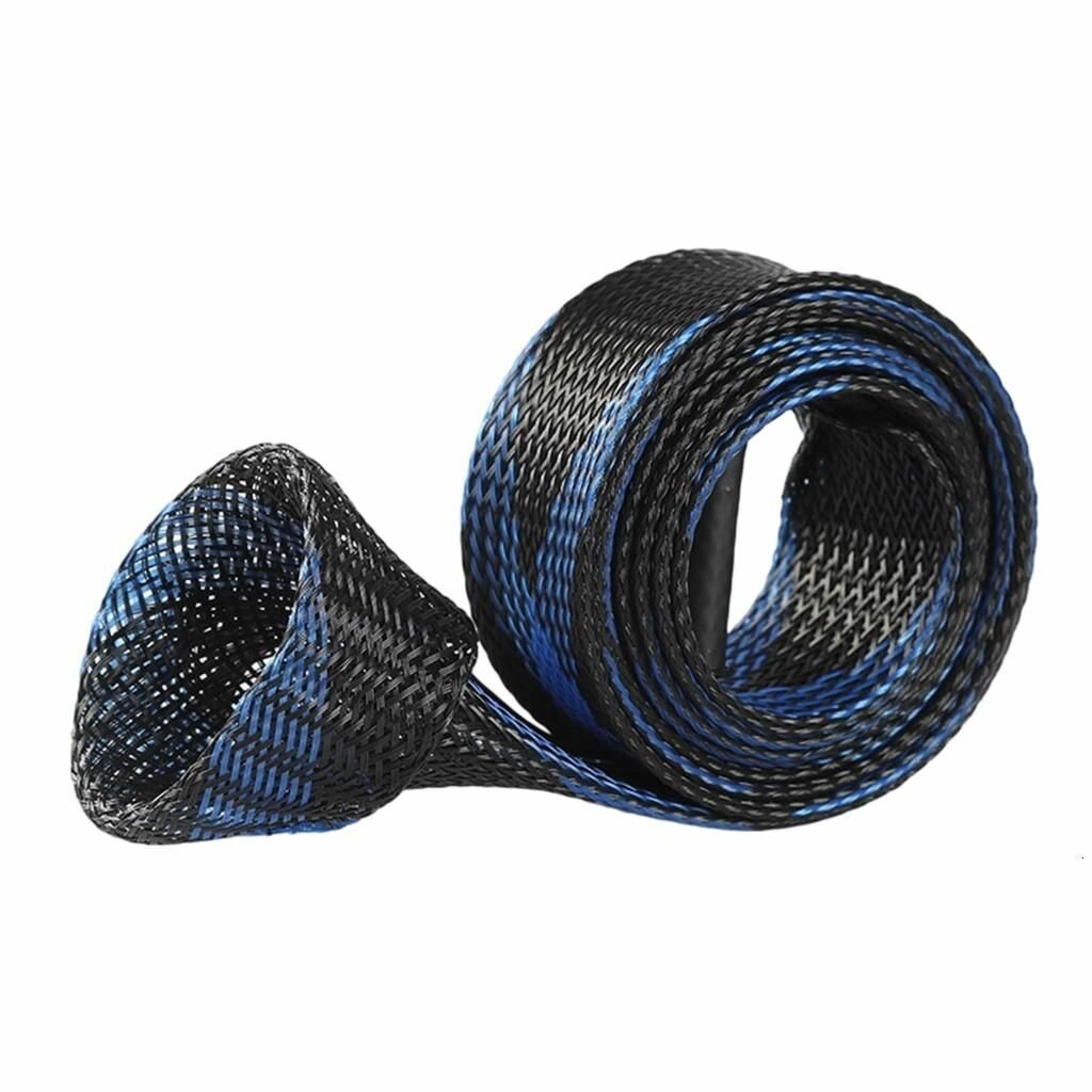 Набор удилищ со шнурком-черно-синий крест