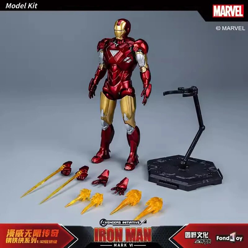 Fondjoy 1/12 Marvel Iron Man MARK6 модель для сборки