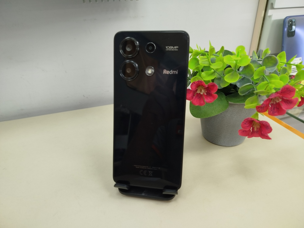 Смартфон Xiaomi Redmi Note 13 4G 8/256 ГБ RU, Dual nano SIM, midnight black