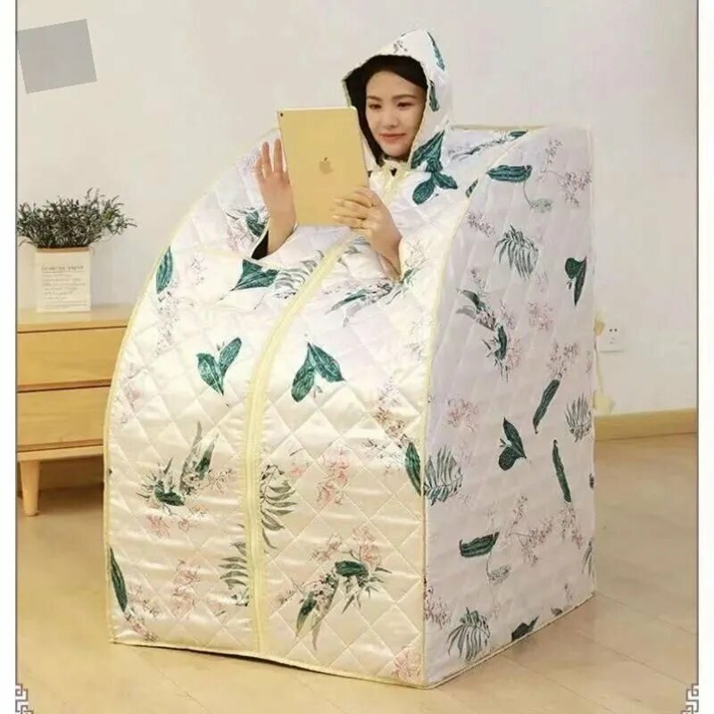 Сауна инфракрасная портативная для дома и дачи переносная ИК сауна мобильная туристическая баня бочка