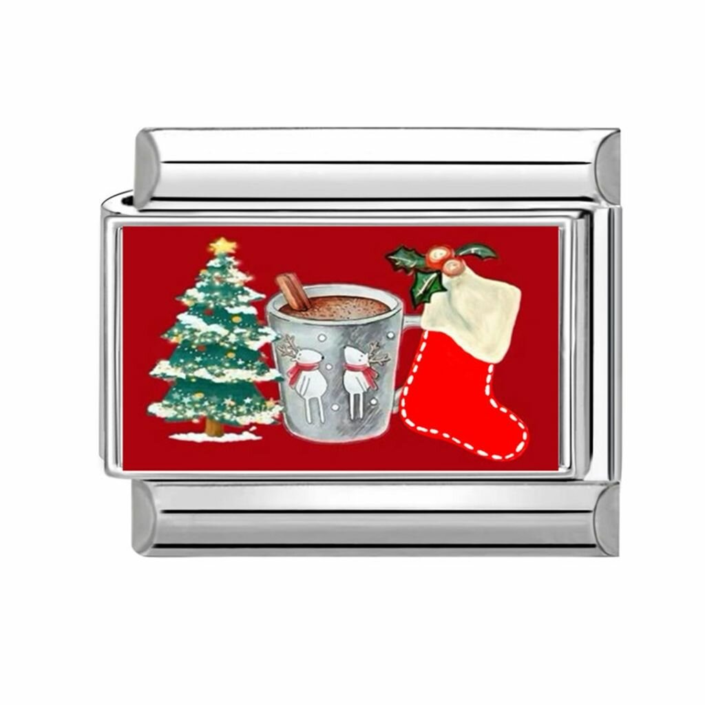 Рождественские Украшения Красного Цвета И Аксессуары-15