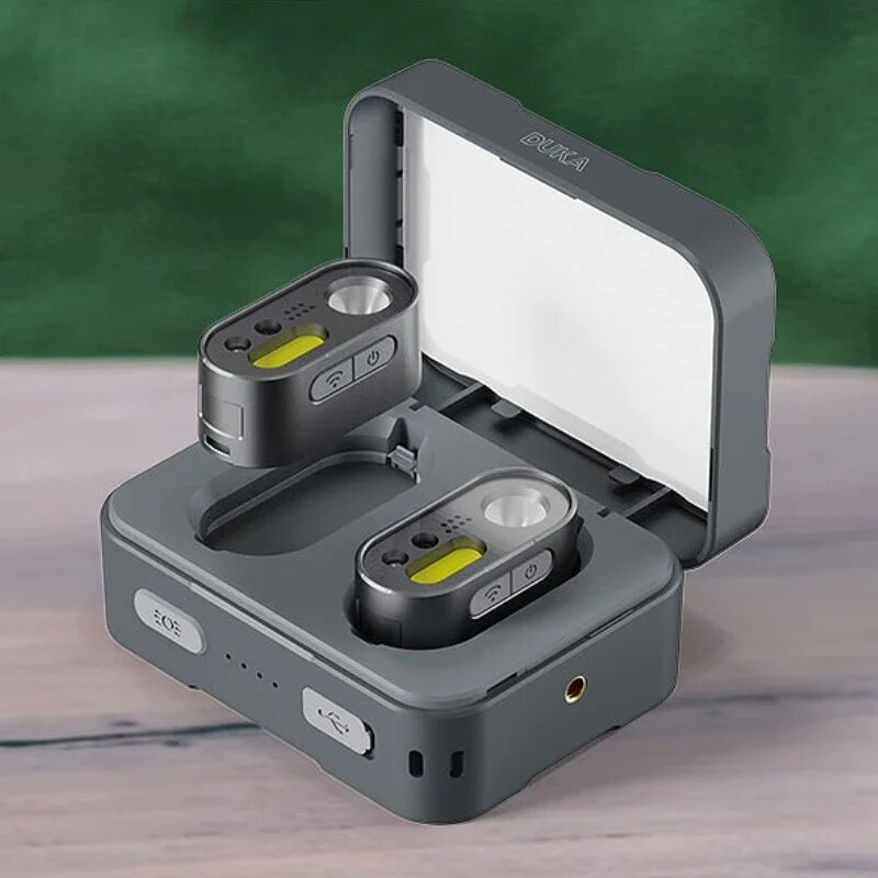 Налобный Фонарь Youpin DUKA, ATuMan, MH1, серый, USB-зарядка