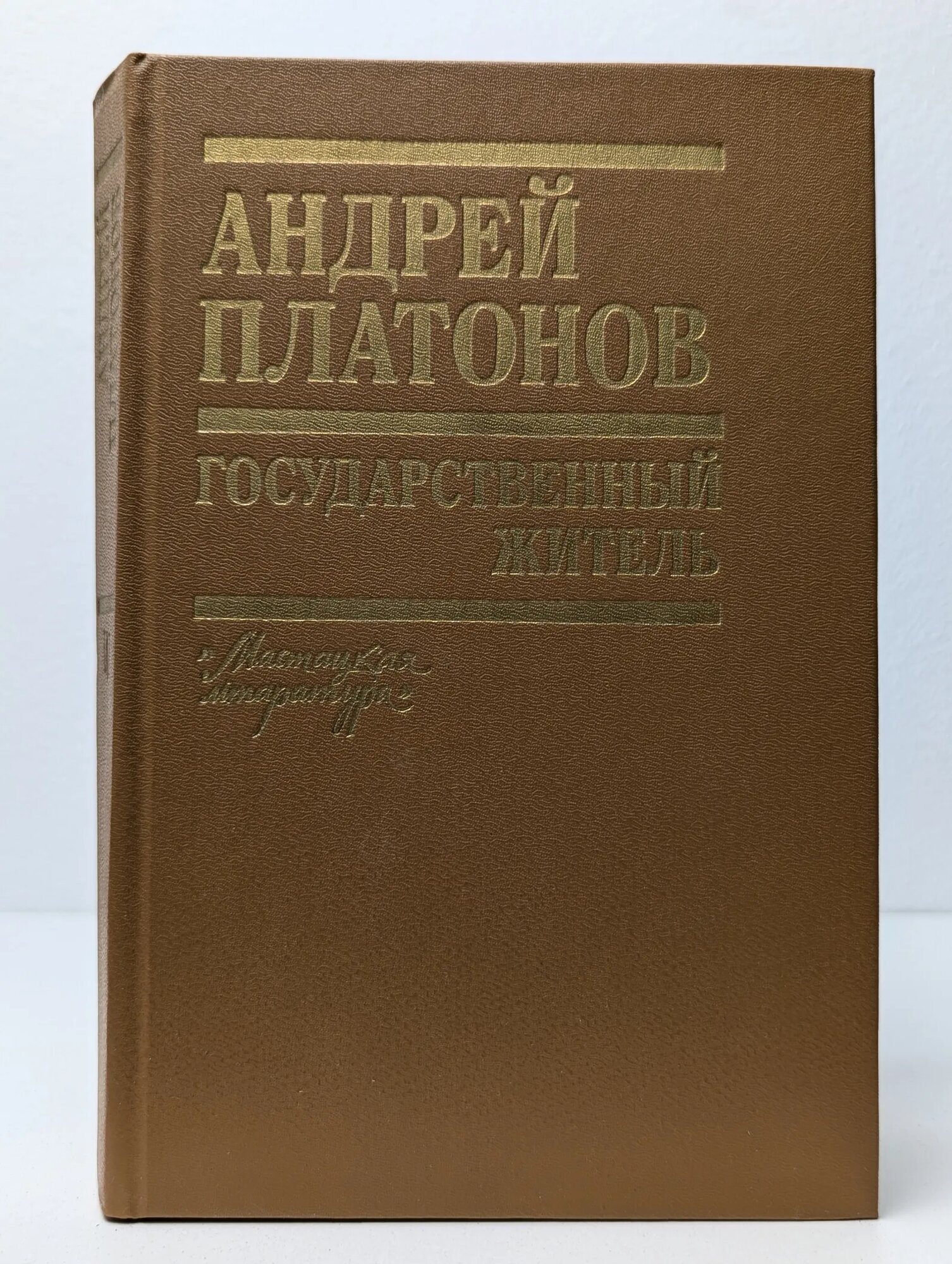 Государственный житель. Проза. Ранние сочинения. Письма Платонов Андрей Платонович 1990