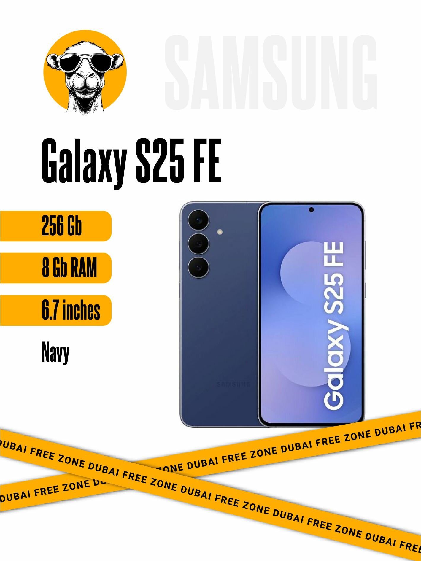Смартфон Samsung Galaxy S25 FE 8/256Gb Navy