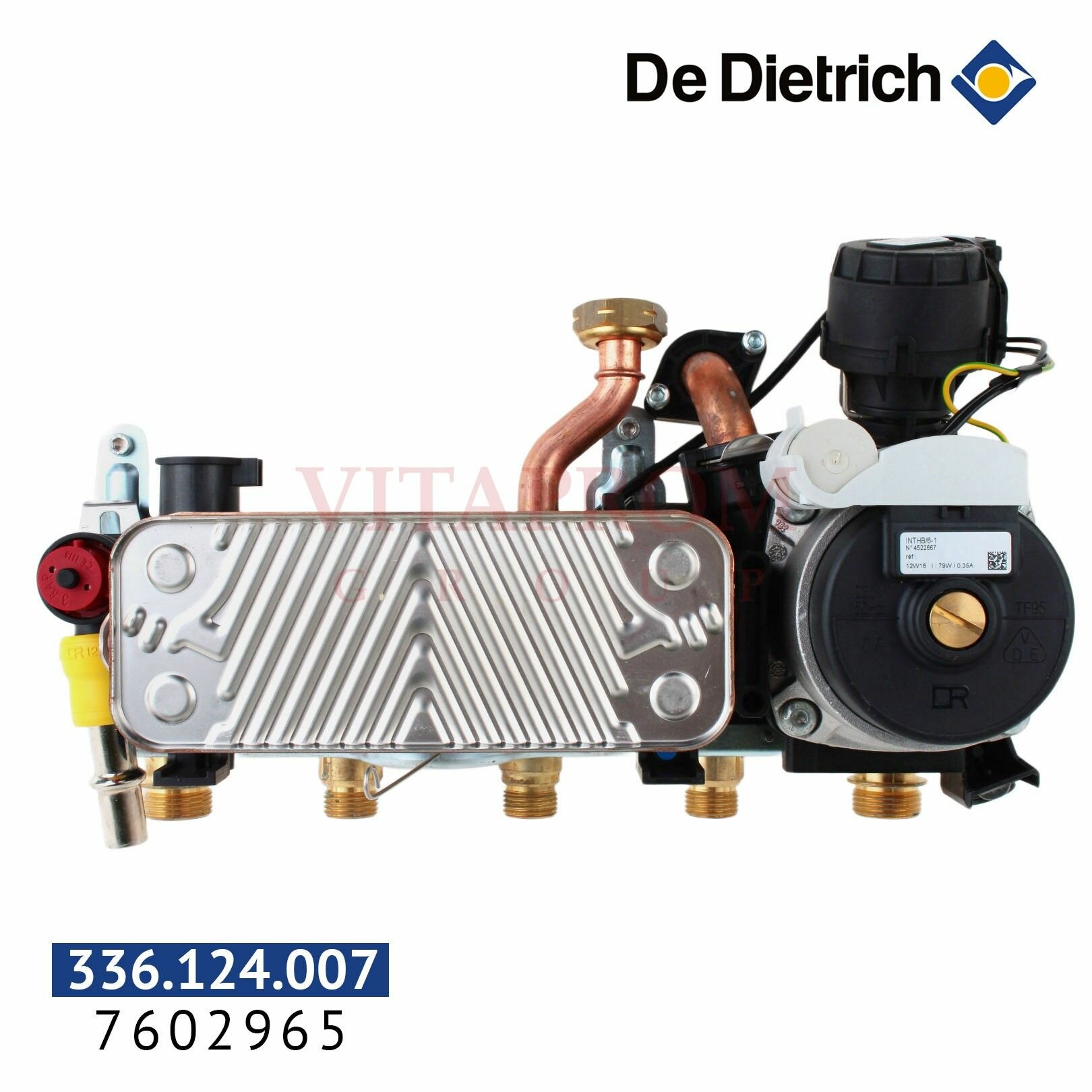 Блок гидравлического модуля De Dietrich 7602965 39 кВт