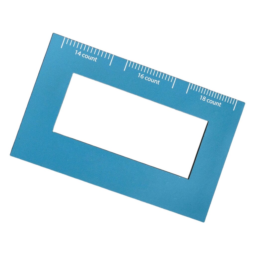 Линейка для поиска линий поперечного магнитного поля ржавчины