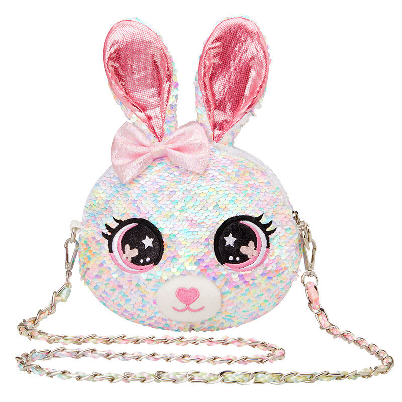 Детская модная сумка CozyWorld с радужными пайетками и единорогом, милая сумка через плечо для маленьких девочек, подарок с героями мультфильмов