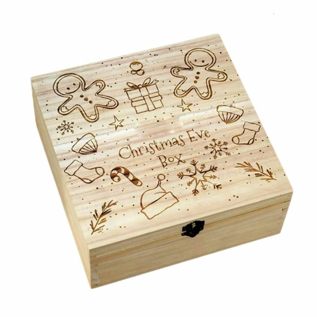 Деревянная Рождественская коробка для яблок Apple Box-Тип A