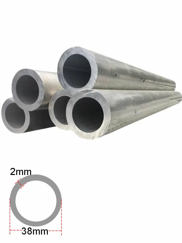 Труба алюминиевая круглая 38x2x500мм 1шт