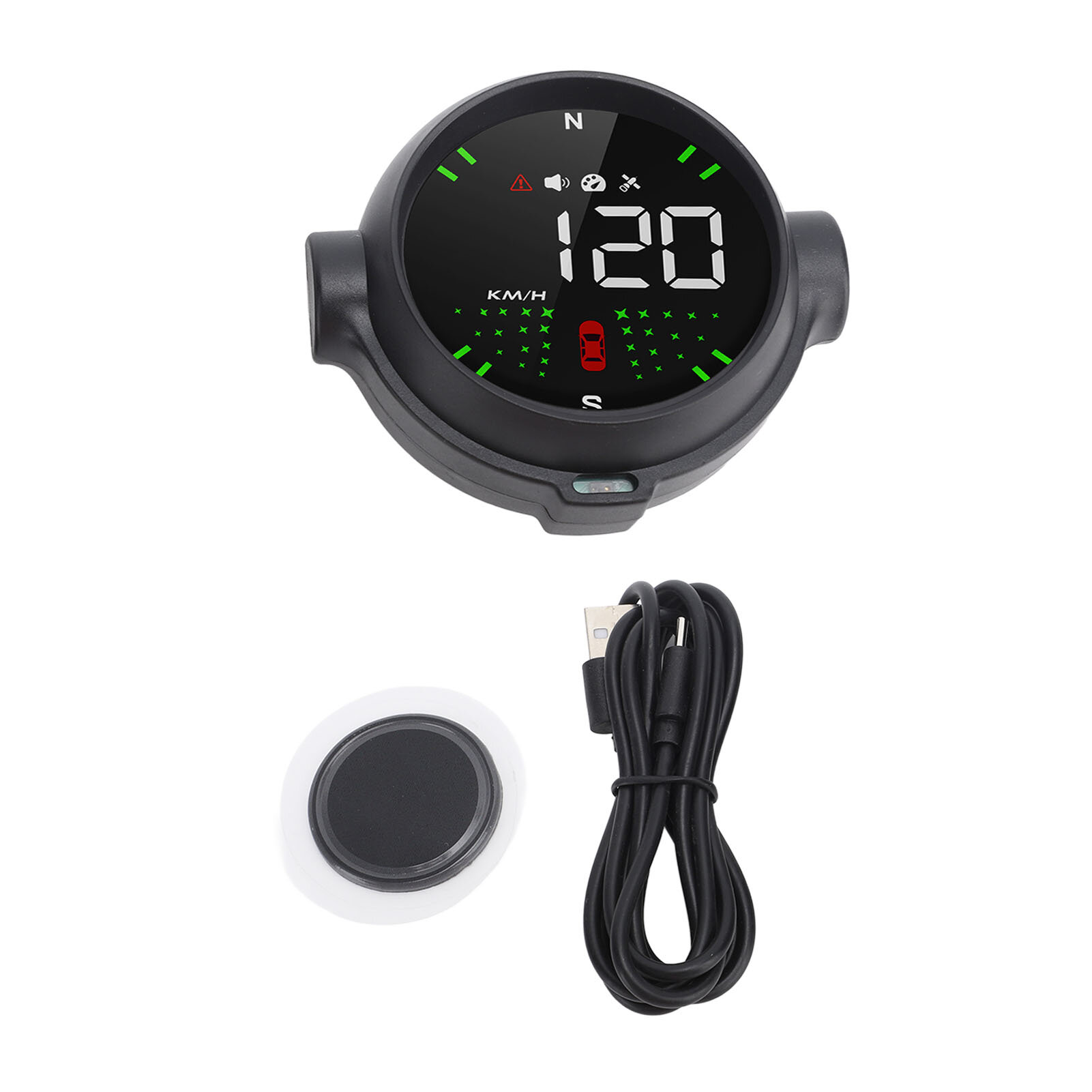 Car HUD Universal Digital GPS -спитометр с напоминанием о температуре по времени для всех автомобилей для всех автомобилей
