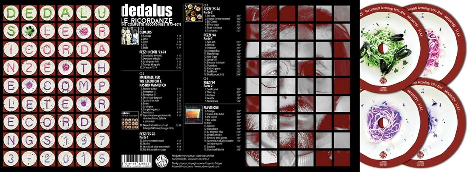 CD диск Dedalus - Le Ricordanze - The Complete Recordings (4CD) 2017