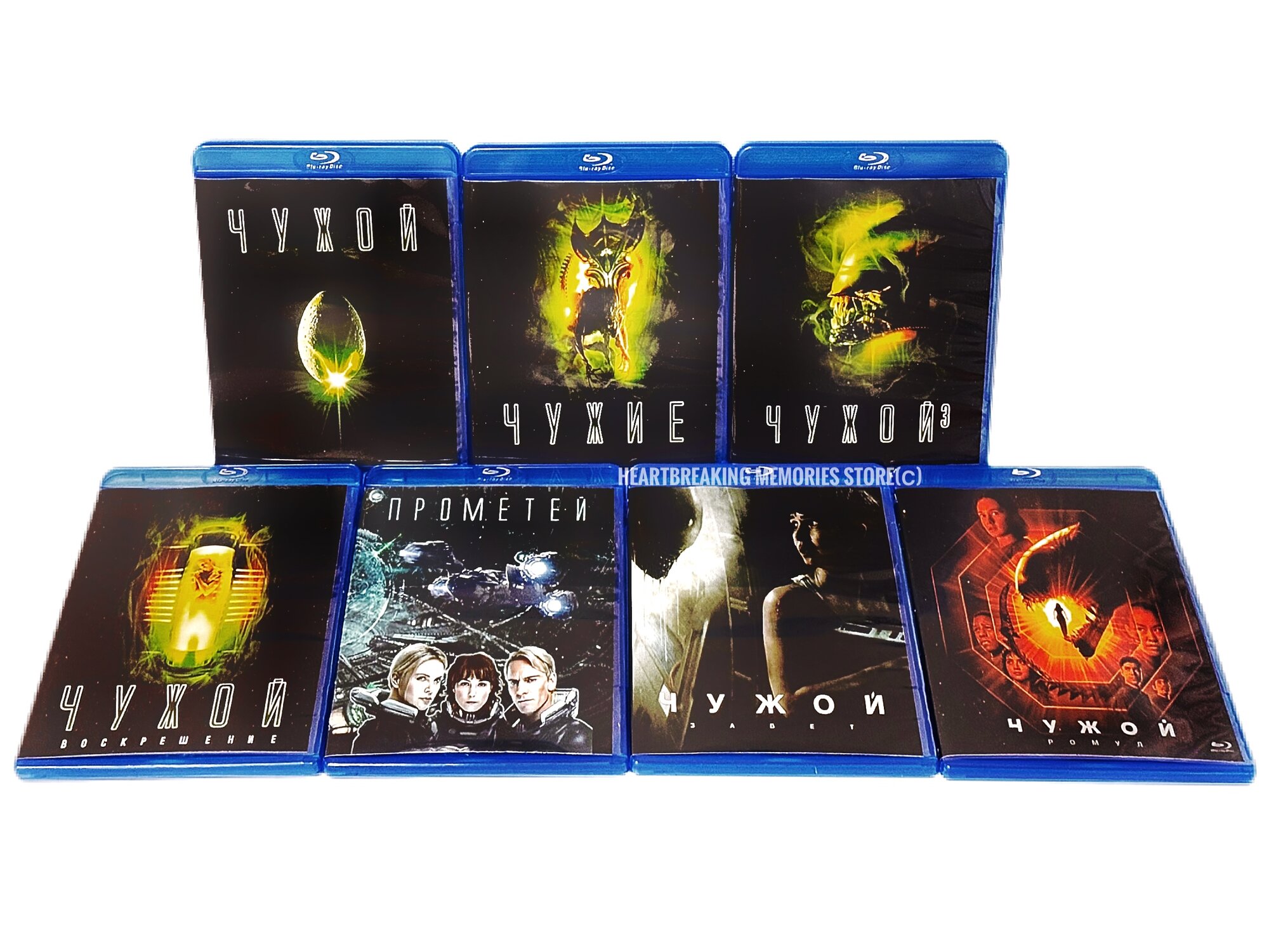 Чужой 1-7 Самая Полная Коллекция 7 Blu-ray Видео